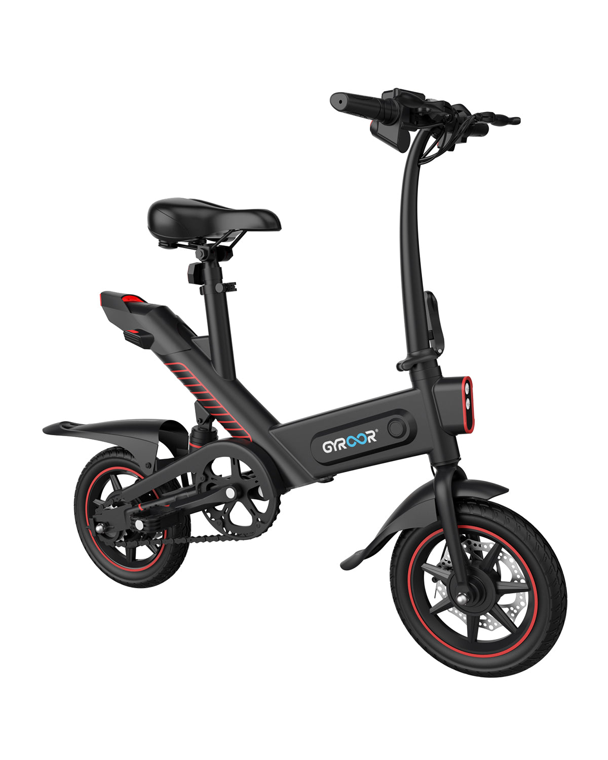 Gyroor C3 14inch folding Electric Bike 450W with 18.6MPH – GYROOR